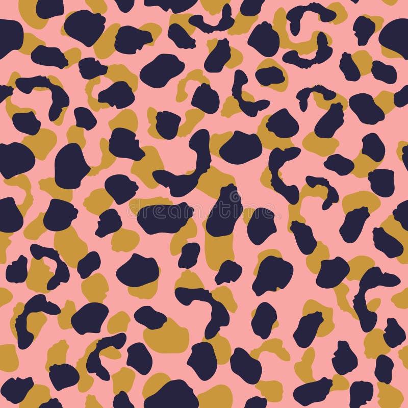 Abstract Leopard Skin Seamless Pattern. Modern Animal Fur Wallpaper ... Abstract Leopard Skin Seamless Pattern. Modern Animal Fur Wallpaper ...