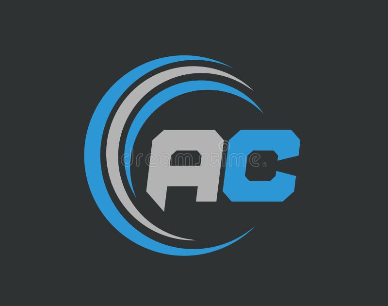 Abstract Letter AC Logo Design. AC Initial Logo Design Monogram for ...