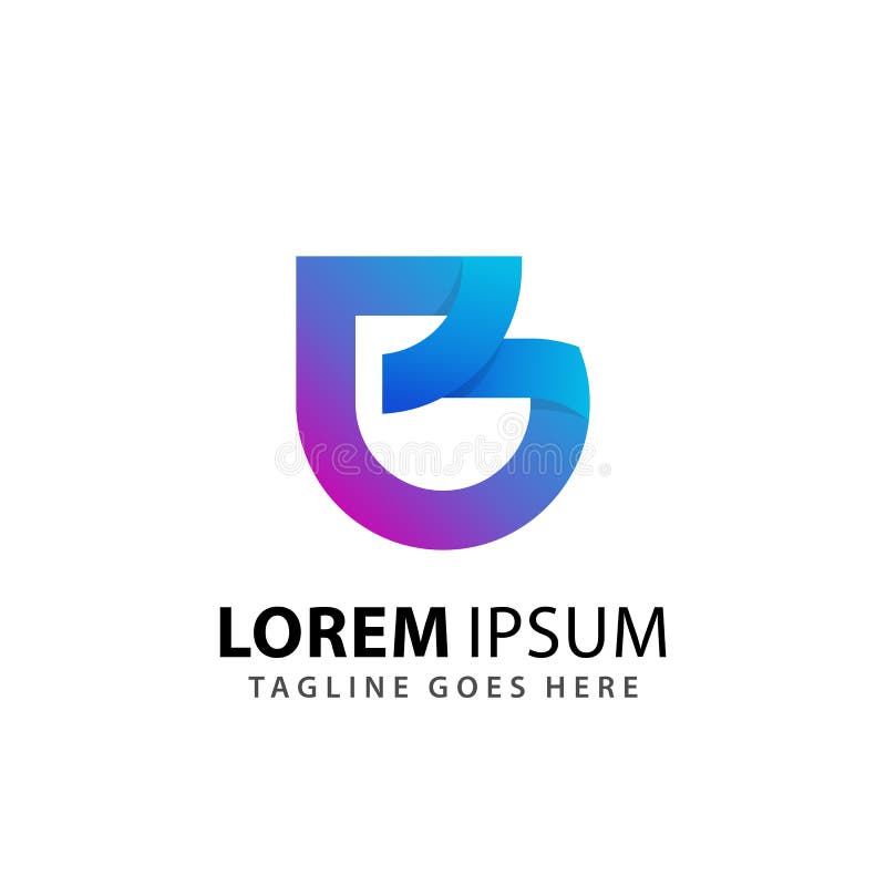 Abstract Letter B Company Logos Design Vector Illustration Template ...