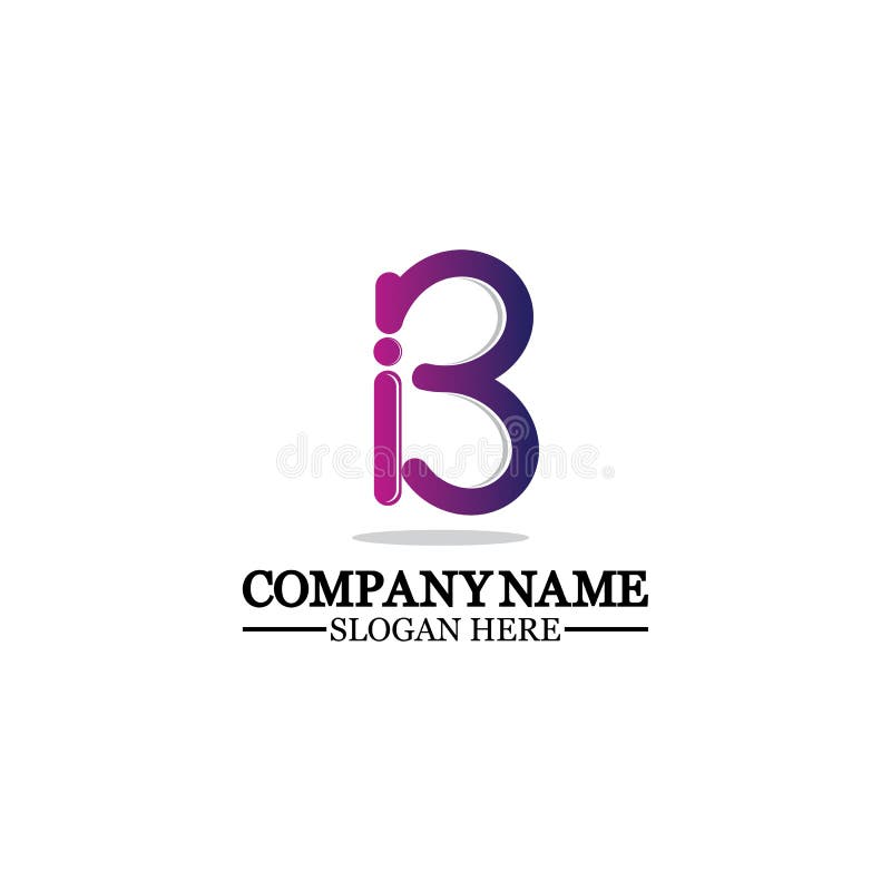Abstract Letter B Logo Vector. B Logo Symbol Icon Design Template Stock ...