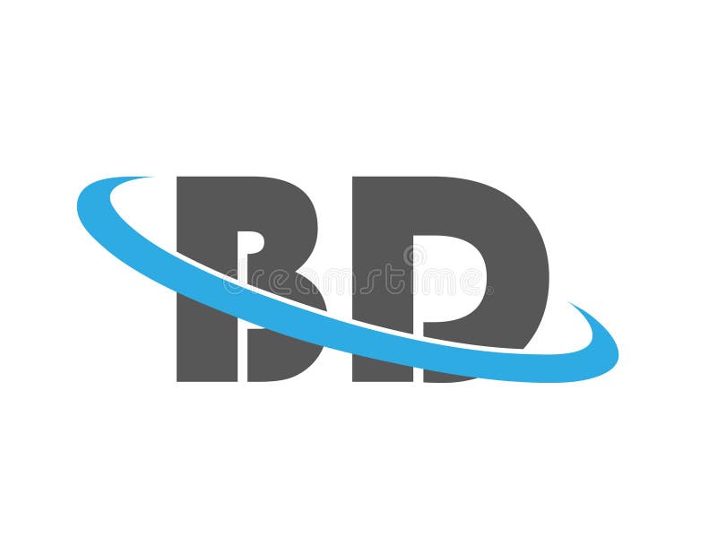 Abstract Letter BD Logo Design. BD Initial Logo Design Monogram for ...