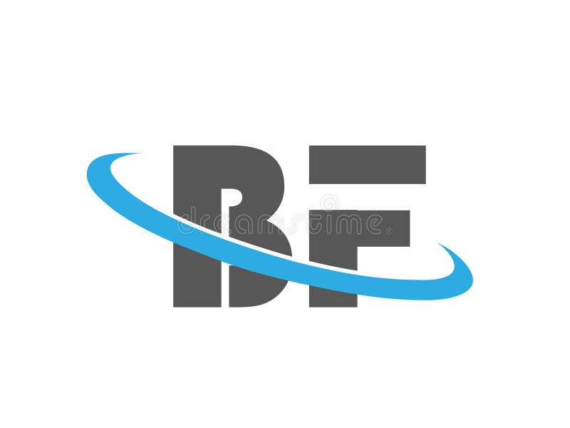 Abstract Letter BF Logo Design. BF Initial Logo Design Monogram for ...