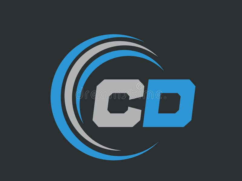 Abstract Letter CD Logo Design. CD Initial Logo Design Monogram for ...