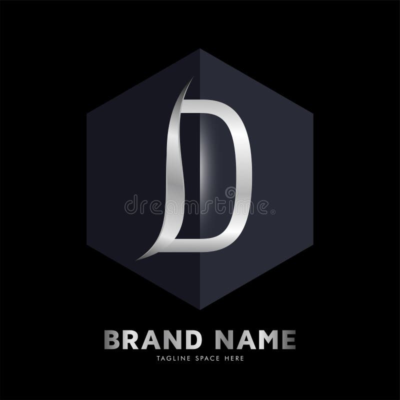 D Hexagon Logo Stock Illustrations – 657 D Hexagon Logo Stock ...