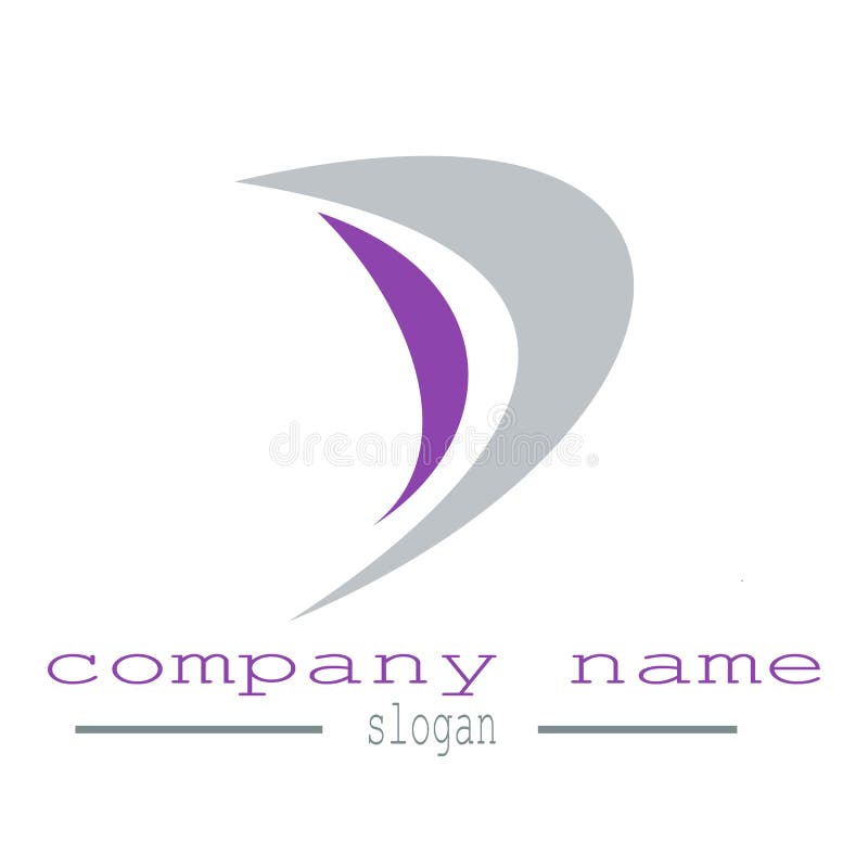 Abstract Letter D Logo Vector Stock Vector - Illustration of letter ...