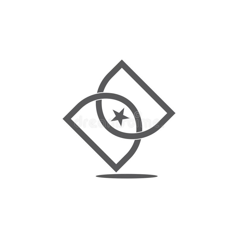 Infinity Star, Limitless Star. Vector Logo Icon Template Stock Vector ...