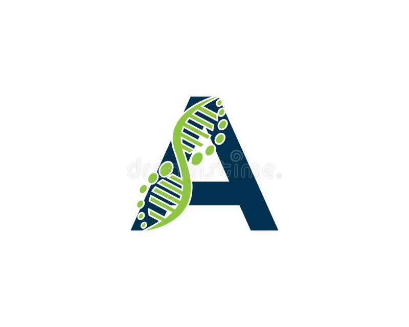 Abstract Letter T DNA Biology Logo Concept. Stock Vector - Illustration ...