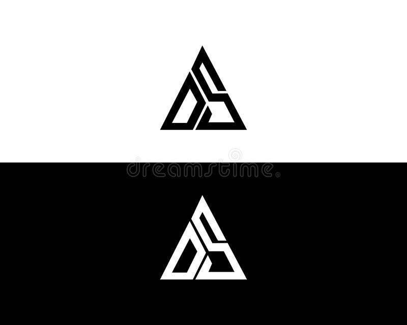 Abstract Letter DS Logo Icon Design Stock Vector - Illustration of logo ...
