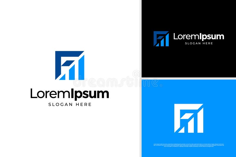 Abstract Letter F Accounting Logo Vector Design. Letter F Finance Logo ...