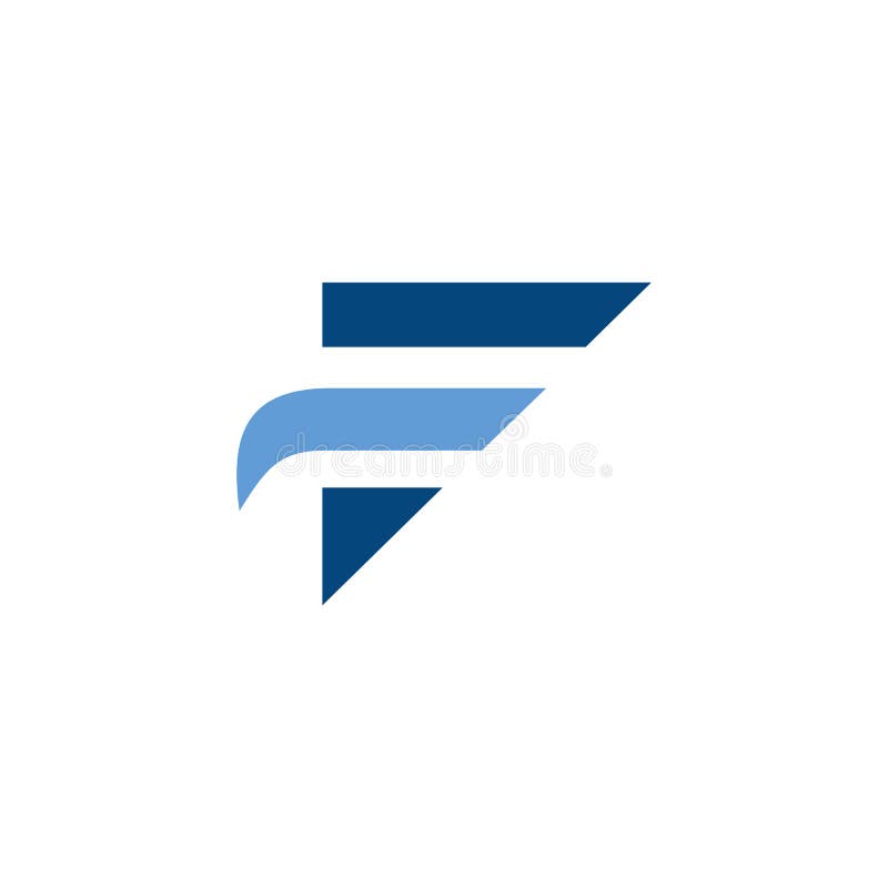 Abstract Letter F Logo Icon Stock Vector - Illustration of logo, icon ...