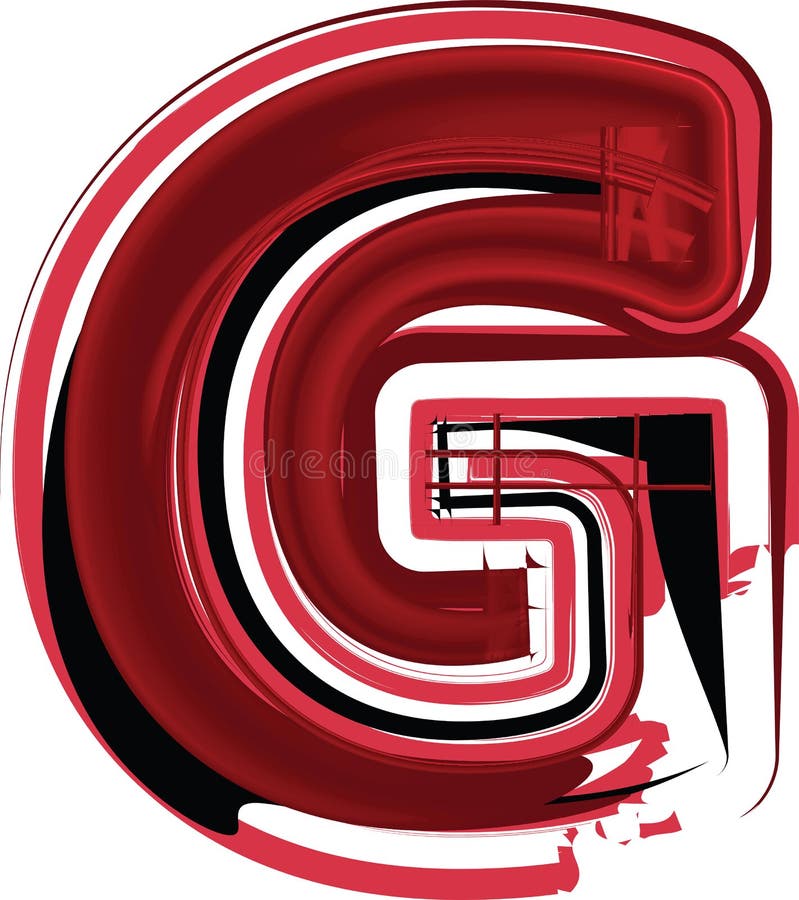 Abstract Letter G stock vector. Illustration of design - 106789325