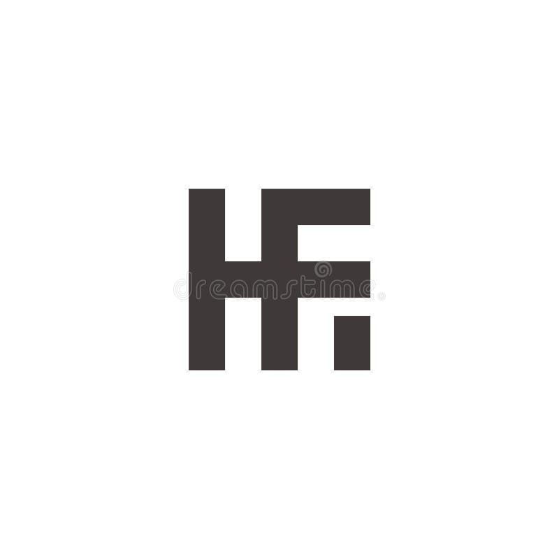 Letter Hf Logo Stock Illustrations – 1,350 Letter Hf Logo Stock ...