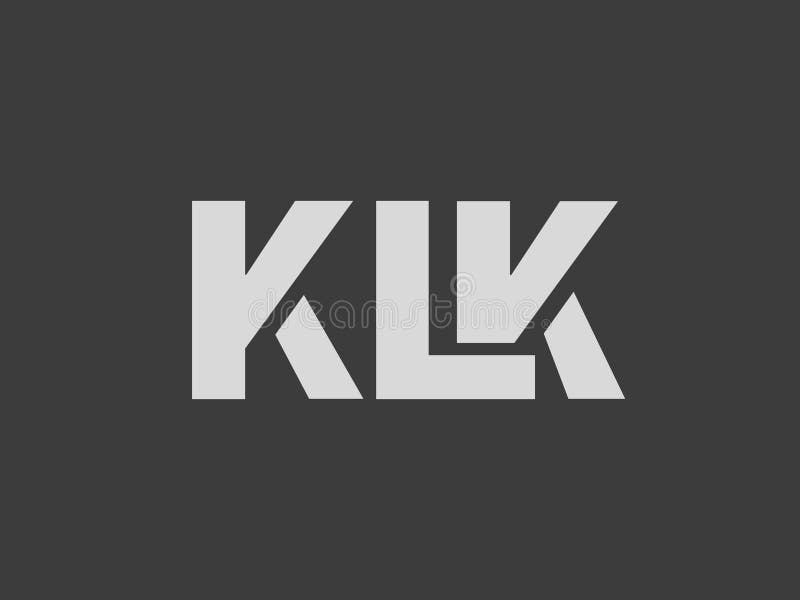 Abstract Letter KLK Logo Design. KLK Initial Logo Design Monogram for ...
