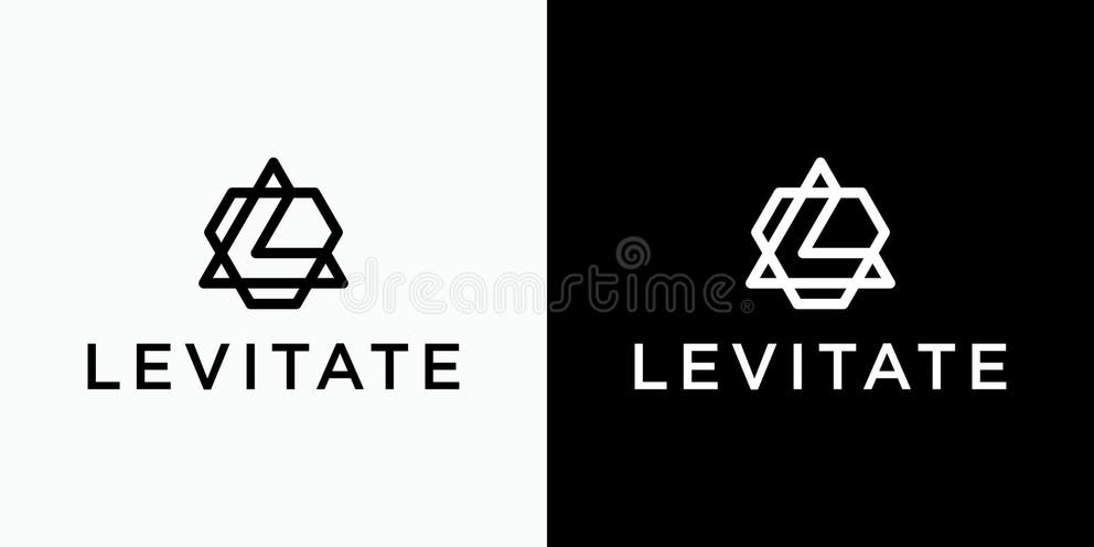 Abstract Letter L Initial Line Vector Logo Design Stock Vector ...