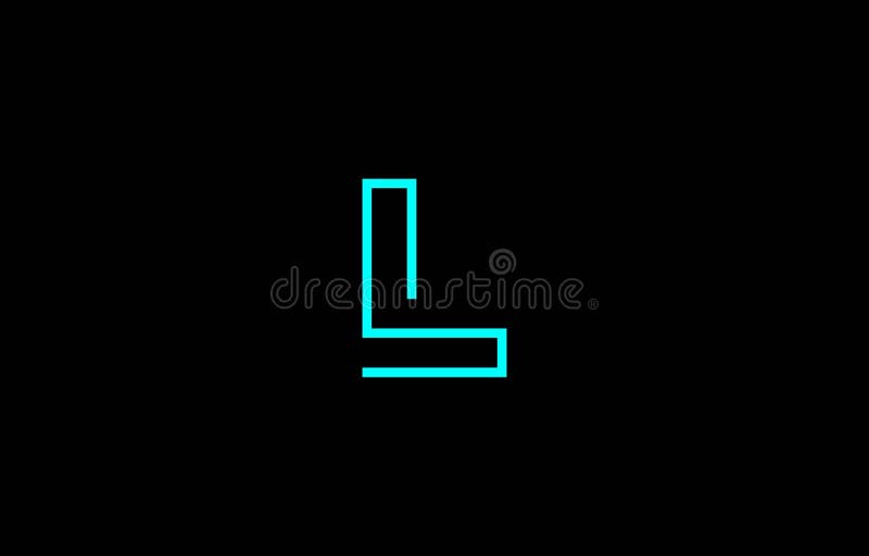 Abstract Letter L Logo Design Template Stock Vector - Illustration of ...