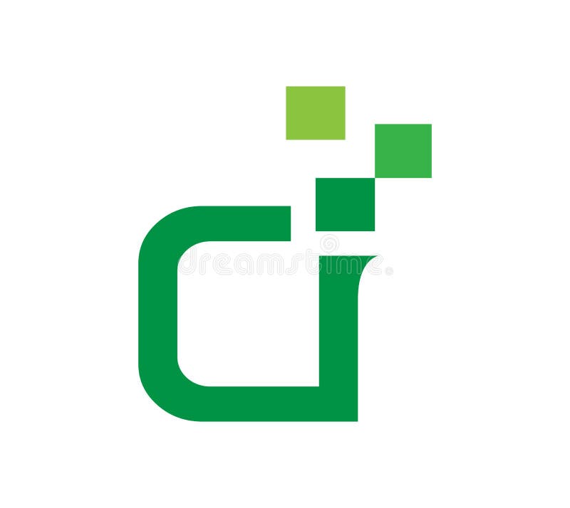 Abstract Letter Logo stock vector. Illustration of circle - 81265988