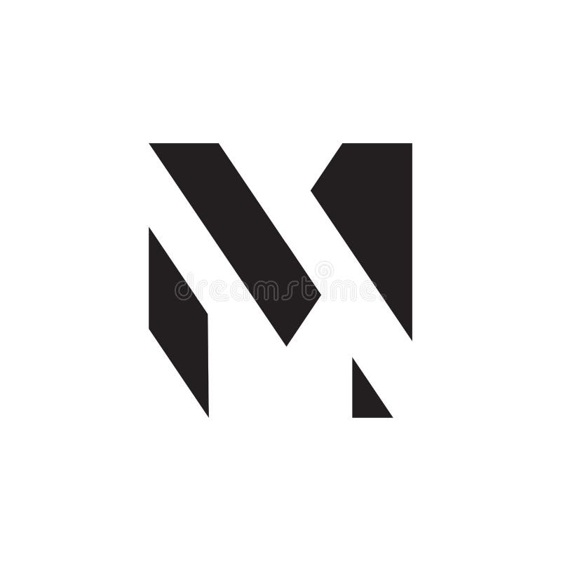 Abstract Letter M Logo Design Vector Stock Vector - Illustration of ...