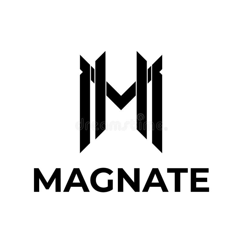 Abstract Letter M Logo, Premium Vector Stock Vector - Illustration of ...