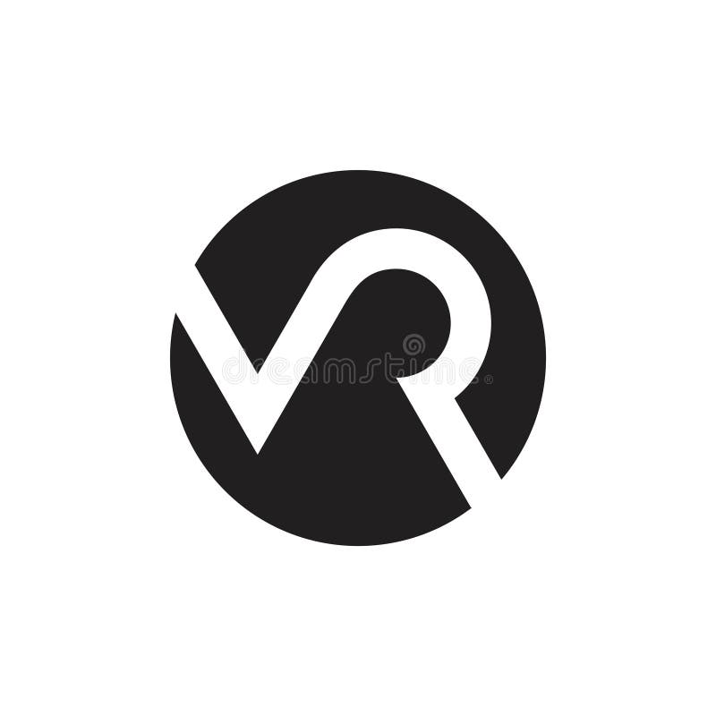 Abstract Letter Mr Simple Logo Vector Stock Vector - Illustration of ...