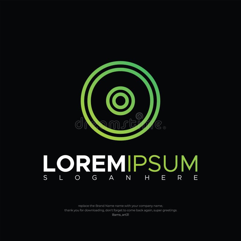 Abstract Letter O Logo Design Vector Template Creative Design Modern ...