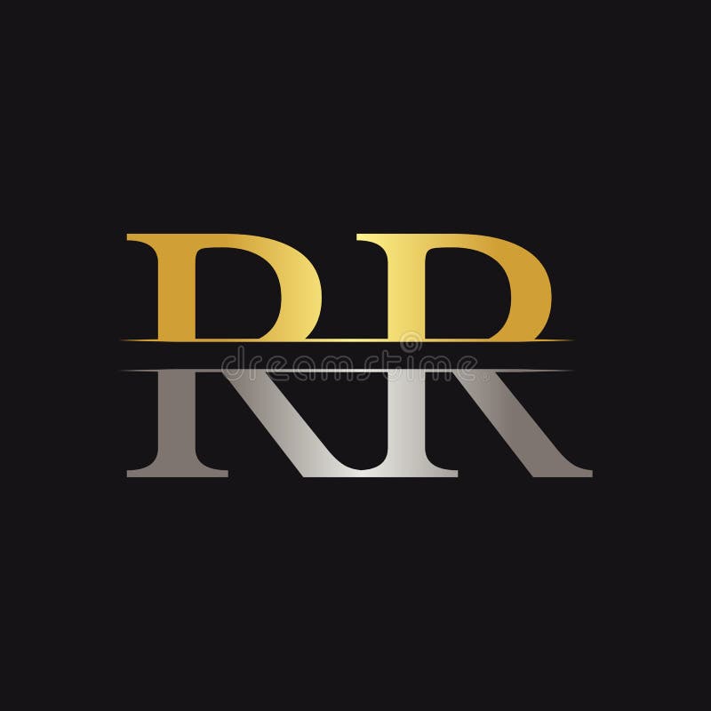 Graphic of RR letter logo stock vector. Illustration of alphabet ...