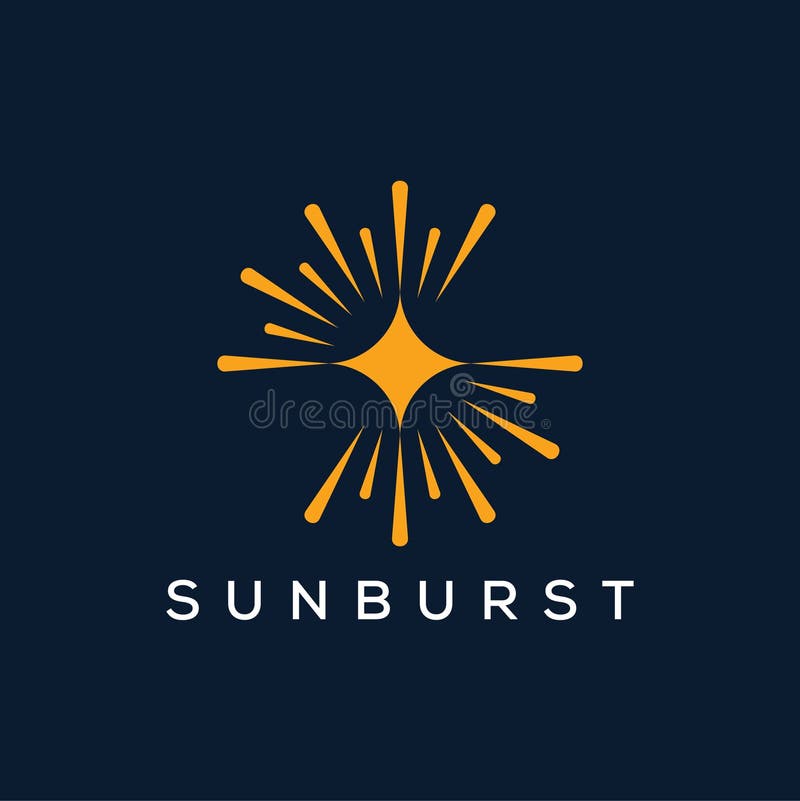 Abstract Letter S Spark Sunlight Logo Design Inspiration Stock ...