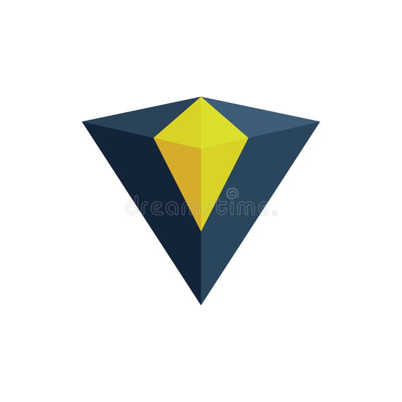 Abstract Letter V Diamond Logo Icon Stock Vector - Illustration of ...