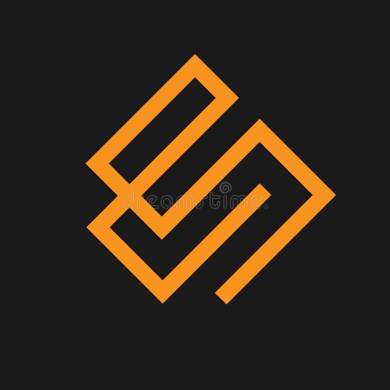 Abstract Letters CS Initial C & S Combination Logo Design Vector ...