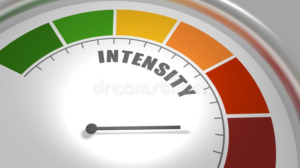 Intensity Measuring Device Arrow Scale Stock Illustrations – 35 ...