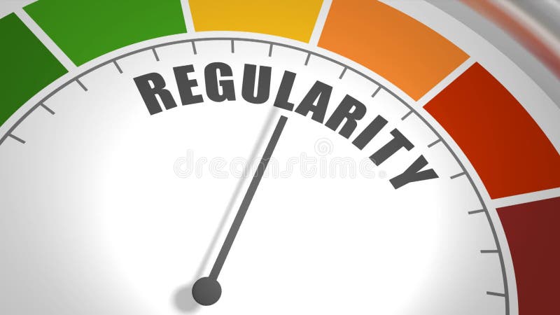 Regularity Measuring Device with Arrow and Scale. 3D Render Stock ...