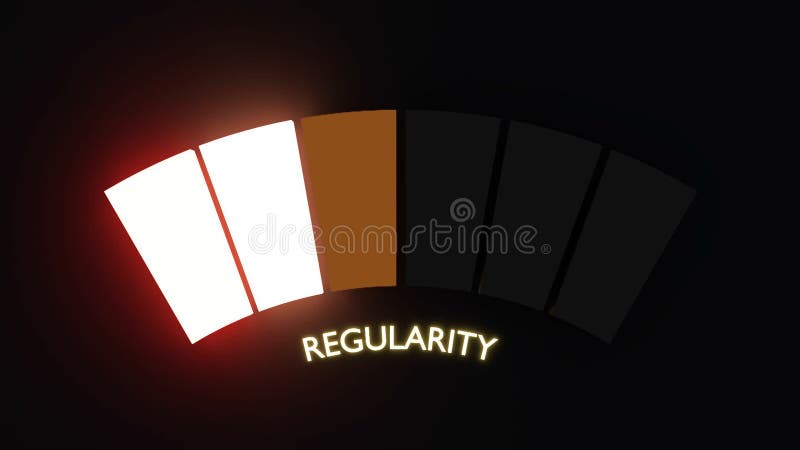 Regularity Measuring Device with Scale. 3D Render Stock Video - Video ...