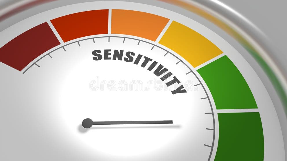 Sensitivity Gauge Scale Stock Illustrations – 21 Sensitivity Gauge ...