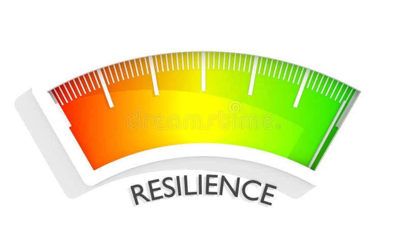 Resilience Measuring Device with Arrow and Scale. Stock Video - Video ...