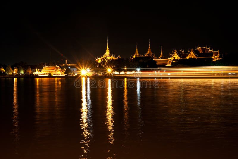 Abstract Light Against Beautiful Temple Stock Photo - Image of natural ...