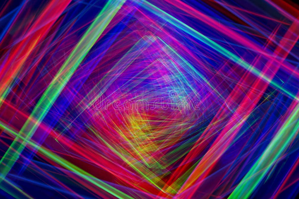 Abstract Light Background Beautiful Colorful Rays Stock Illustration ...