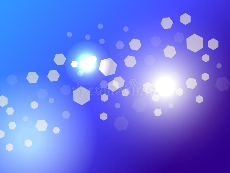 Abstract Light Background. Bokeh Effect. Hexagons On Violet Gradient ... Abstract Light Background. Bokeh Effect. Hexagons On Violet Gradient ...