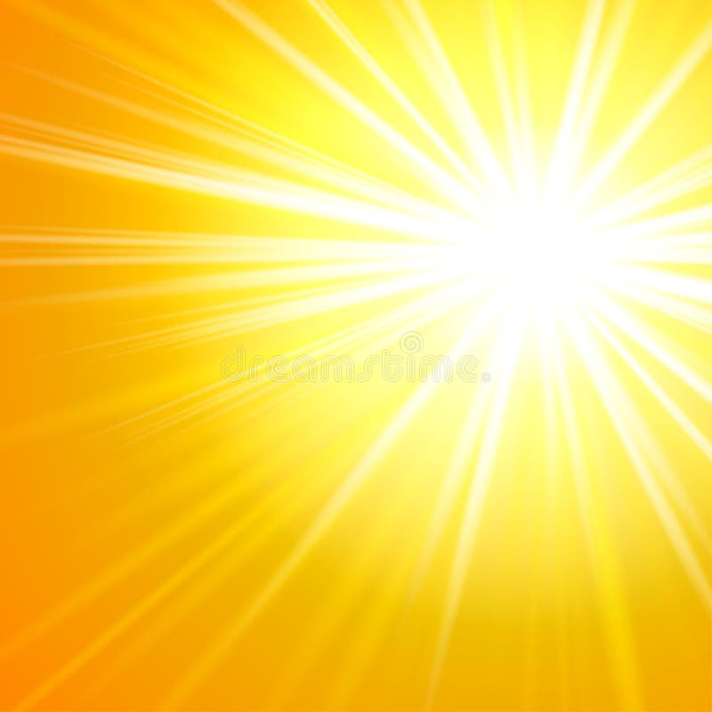 Radiating yellow rays stock illustration. Illustration of yellow - 8291228