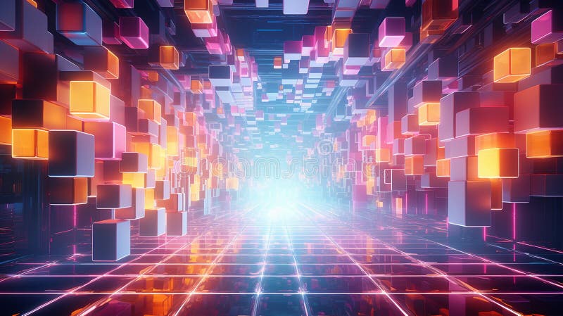 Abstract Light Background Vivacious Cleancore Stock Illustration ...