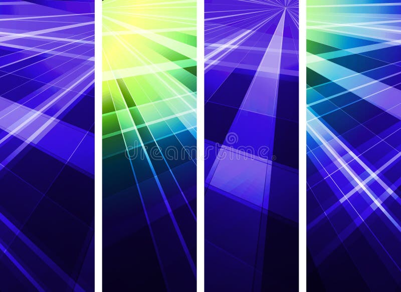 Abstract light banner stock illustration. Illustration of blue - 30317718