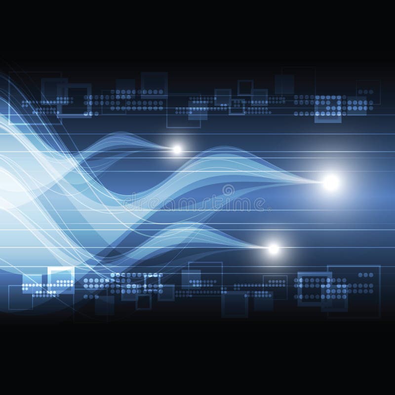 Abstract light beam stock vector. Illustration of connection - 32028604