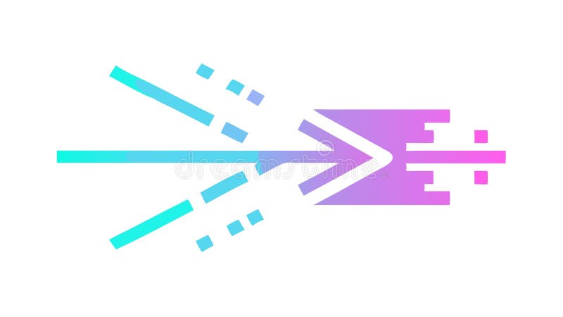 Abstract Light Beam or Energy Ray, Dynamic Illumination, Vector Design ...