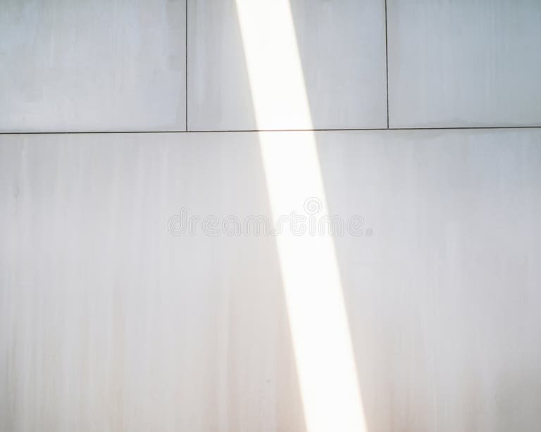 Abstract Light Beam on Grey Tile Wall Modern Architecture Background ...