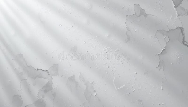 Abstract Light Beams on a Textured White Wall Background a Grunge Grey ...