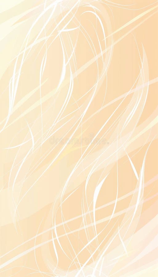 Abstract Light Beige Background, Delicate White Intertwined Lines ...