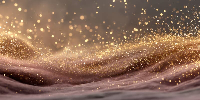 Abstract Light Beige Background with Subtle Gold Dust Particles ...