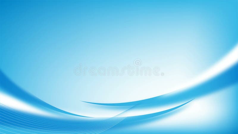 Light Blue Smooth Glossy Wave Abstract Motion Background Stock Footage ...