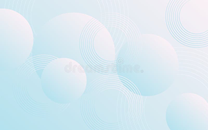 Abstract Light Blue Background with Circular Patterns and Gradients ...