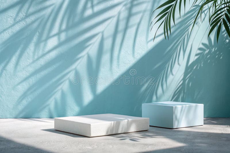 Abstract Light Blue Background for Product Presentation Stock ...