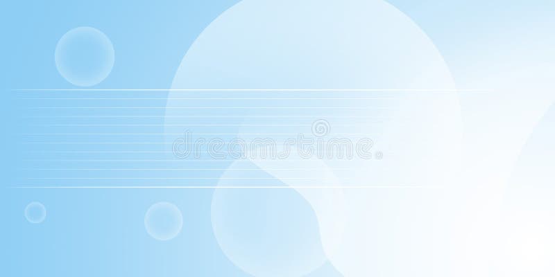 Abstract Light Blue Background with Shape Freeform Curved Circle and ...