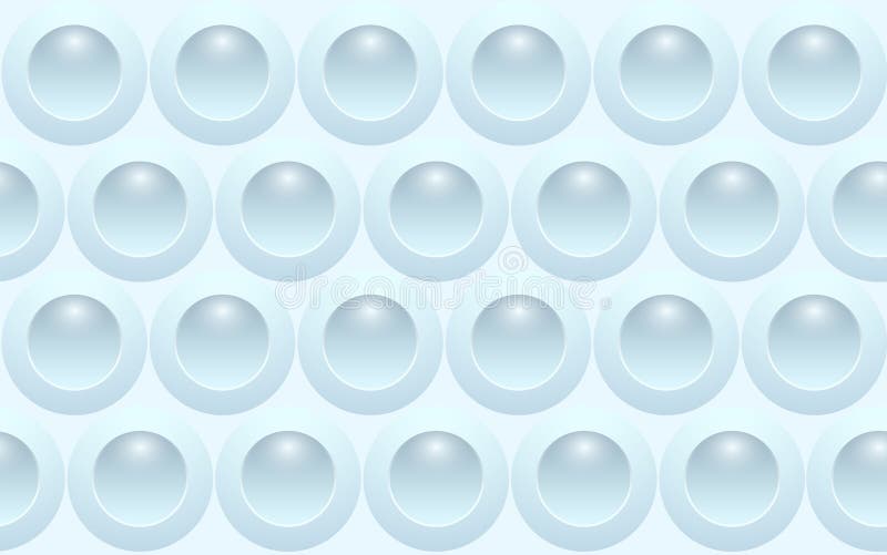 Abstract Light Blue Background with Shiny Bubbles, Seamless Balls ...